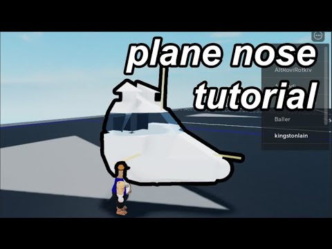 Aircraft nose I Plane crazy tutorial for beginners - YouTube