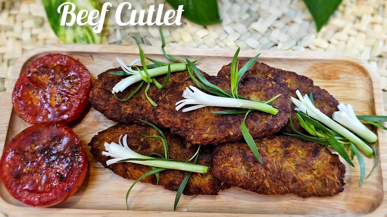 Best ever beef cutlet ,Extra easy and Extra crispy beef cutlet - YouTube
