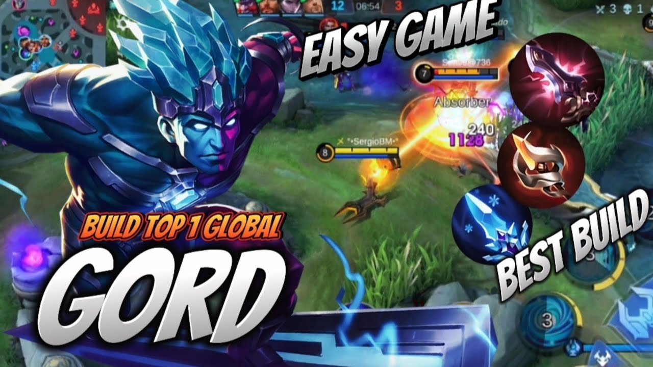 Gord Best Build EASY WIN | Build Top 1 Global Gord | Mobile legends ...