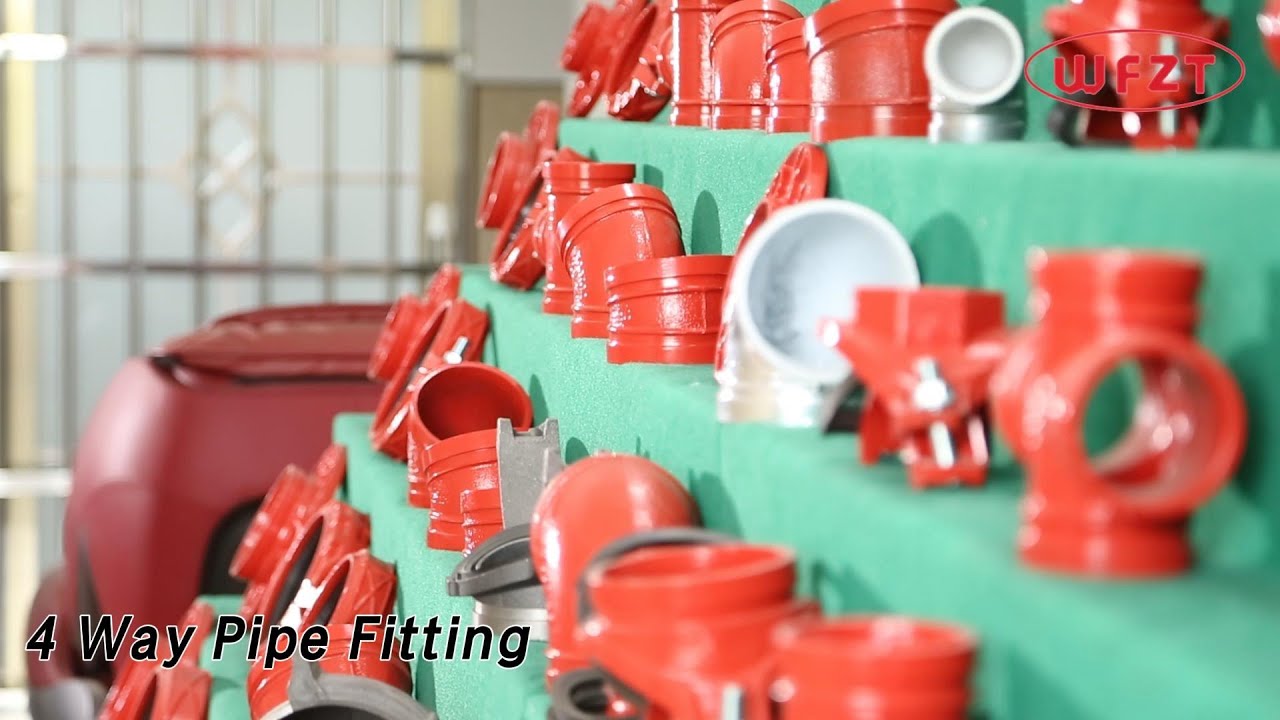 High Pressure 4 Way Pipe Fitting Connector Threaded Connection Polished ...