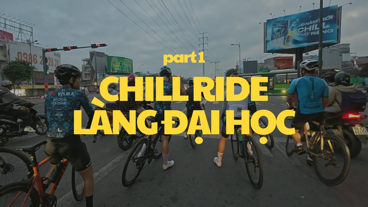 CYCLING VLOG #5 | Đạp dạo cung Làng Đại Học siêu chill và đi thử cặp ...