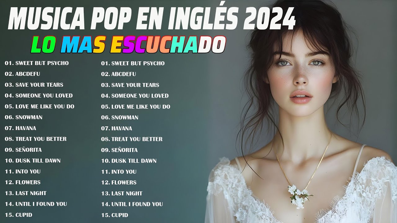 Musica En Inglés 2024 Lo Mas Escuchado 🟡 Musica en Ingles 2024 Lo Mas ...