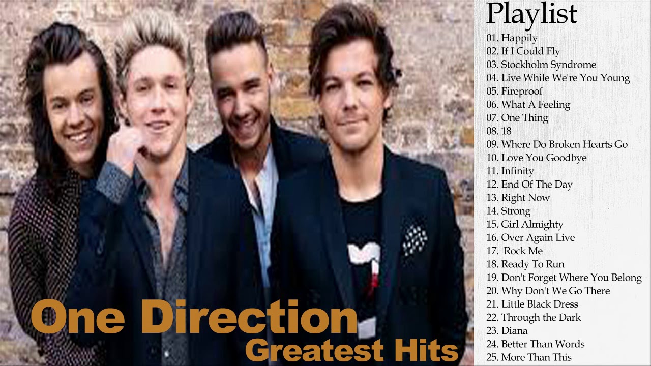 One Direction Top 25 Best Songs _ One Direction Full Album _ One ...