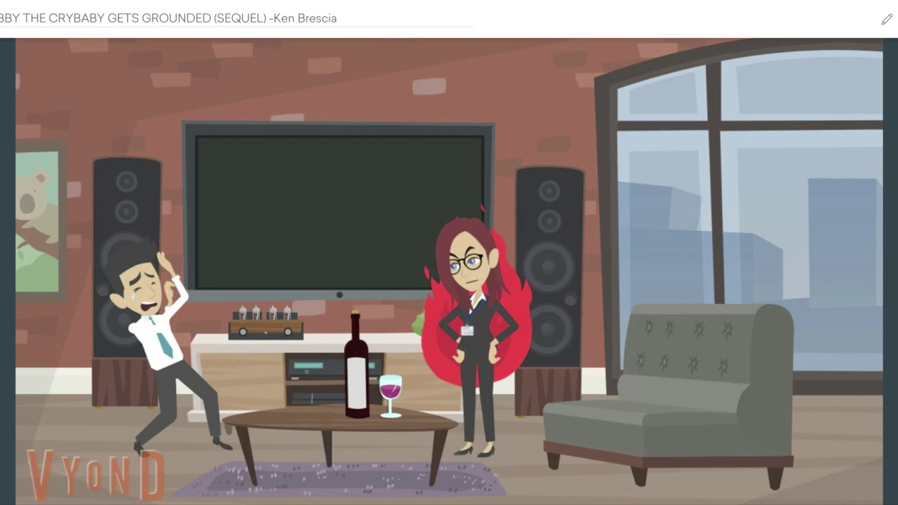 ABBY THE CRYBABY GETS GROUNDED (SEQUEL) -Ken Brescia on Vyond - YouTube