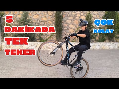 5 DAKİKADA Tek TEKER NASIL YAPILIR?•ÇOK KOLAY•%100 GARANTİLİ