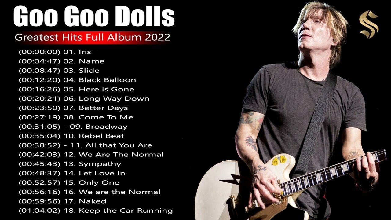 Goo Goo Dolls Greatest Hits Goo Goo Dolls Top Songs The Very Best Of ...