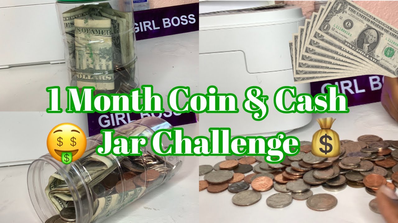 HOW MUCH I SAVED IN ONE MONTH | coins, tips from gigs, cash - YouTube