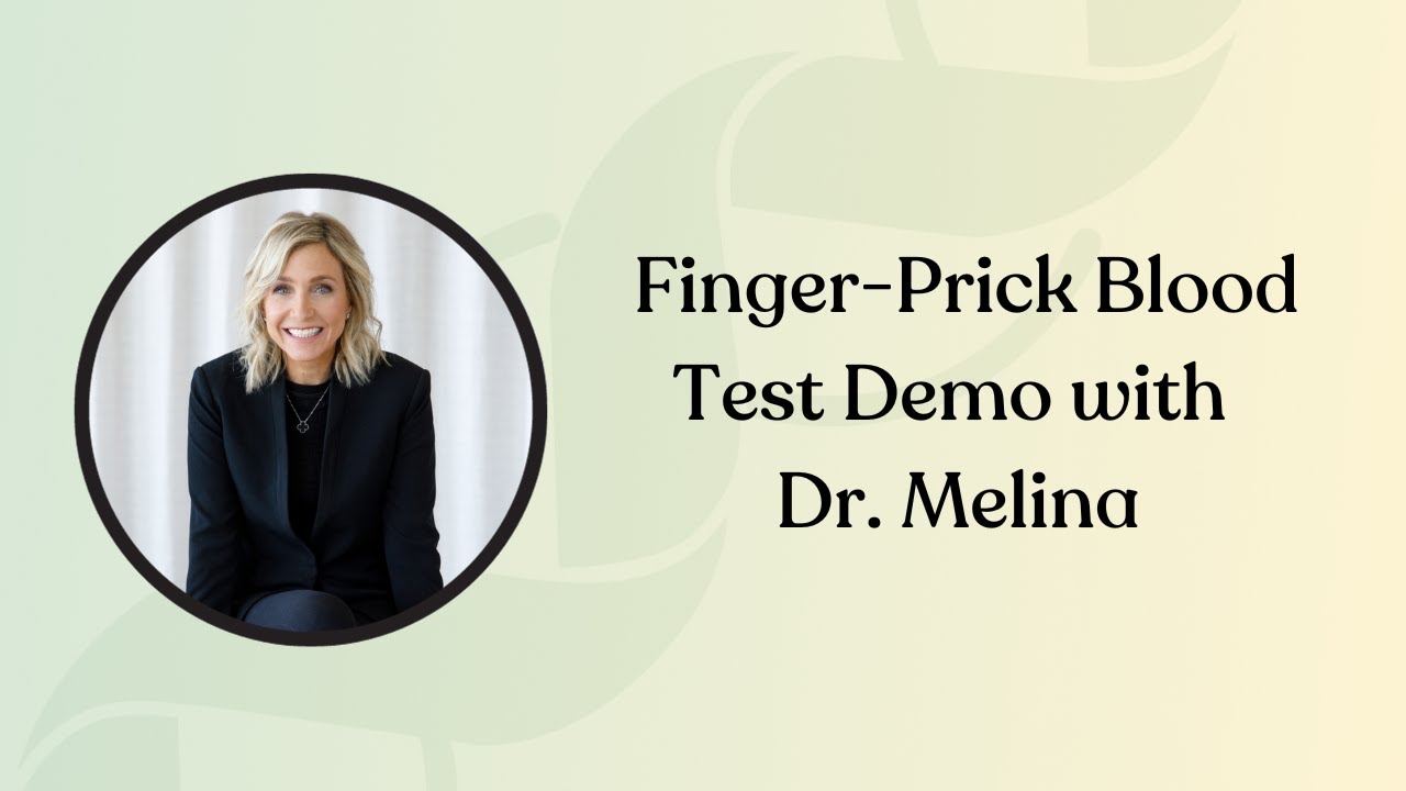 How to do a Finger-prick Blood Test with Dr. Melina - YouTube