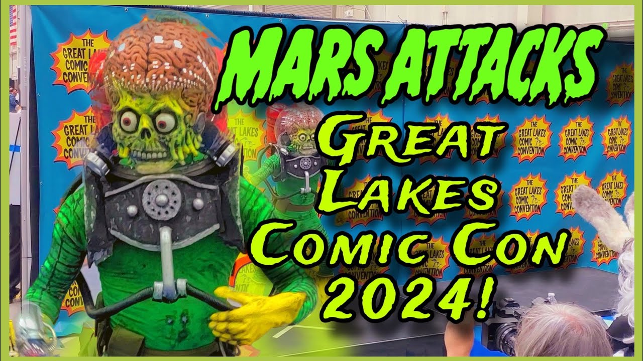 MARS ATTACKS! Great Lakes Comic Con [2024] [Martian Warrior Cosplay ...