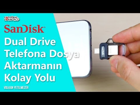 Telefona Dosya Aktarmanın Kolay Yolu - SanDisk Dual Drive M 3.0 İnceleme - Volkan Yetilmezer