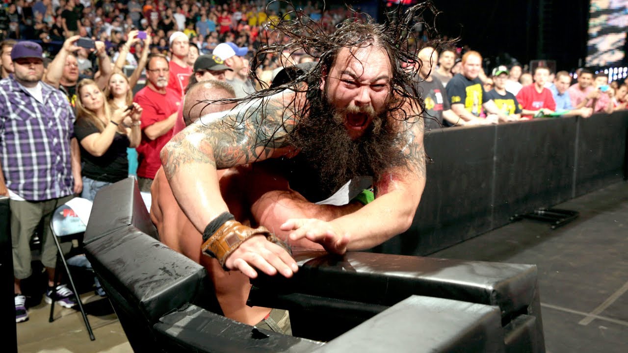 Barbaric barricade moments in WWE history - YouTube