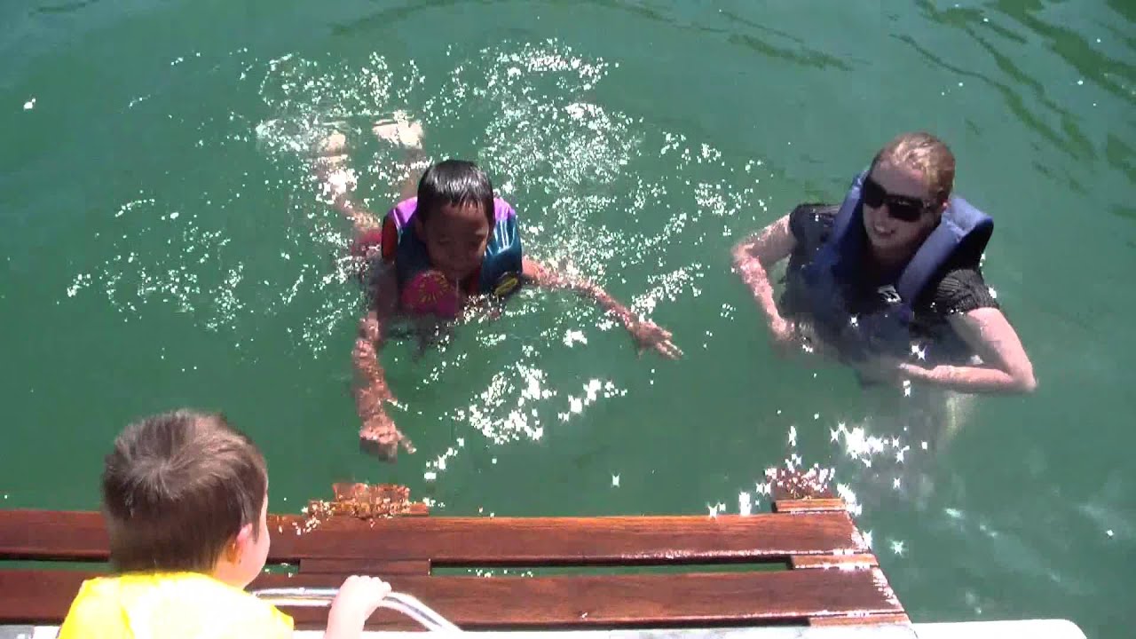 Swimming In A Cove - YouTube