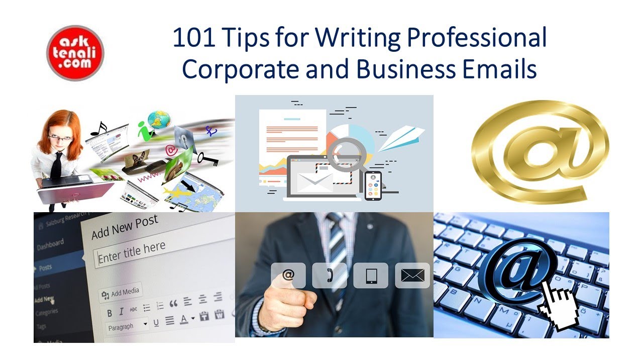 101 Tips for Writing Professional Corporate and Business Emails - YouTube
