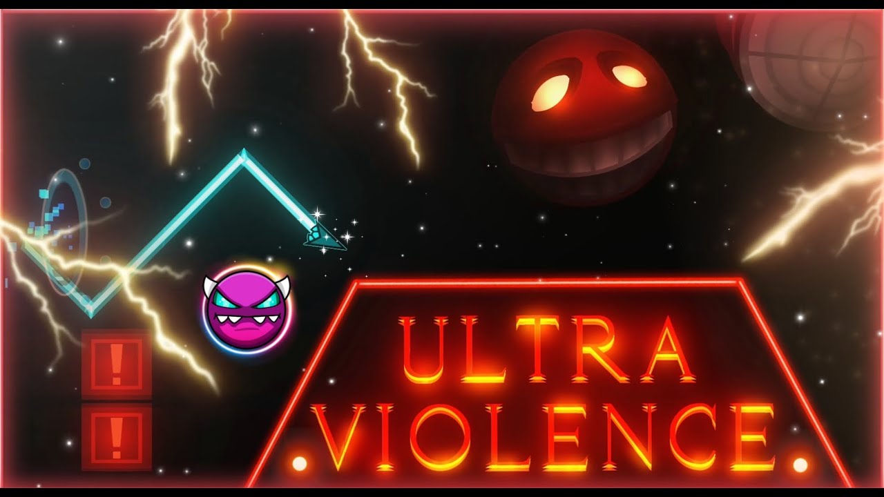 •Geometry Dash• Ultra Violence 100%🔥 [Medium Demon] |By: Xender Game ...