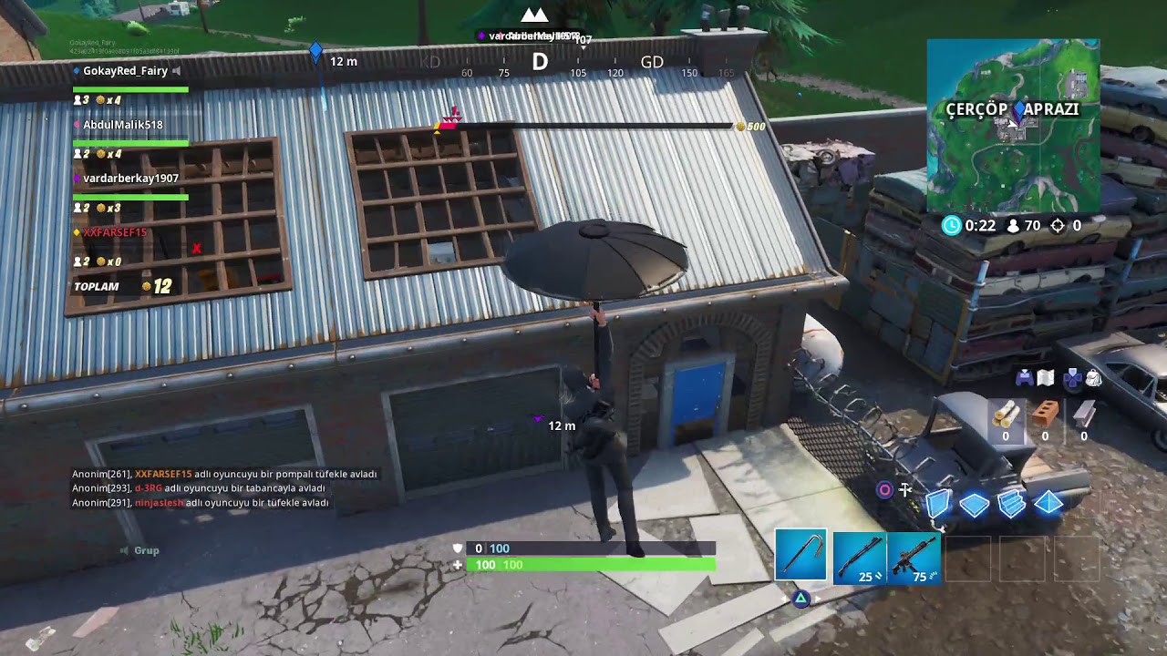 Fortnite 8.Fortbyte görevleri - YouTube
