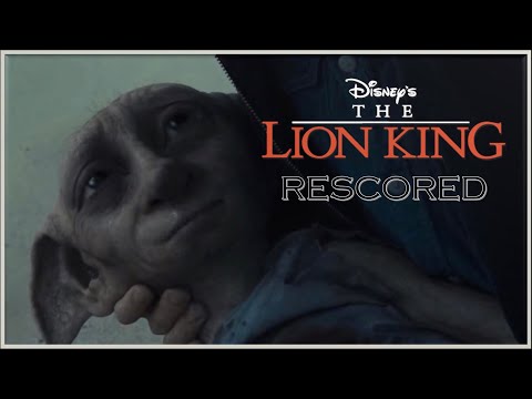Harry Potter and The Deathly Hallows Part 1: Death of Dobby (RESCORED with Lion King music)