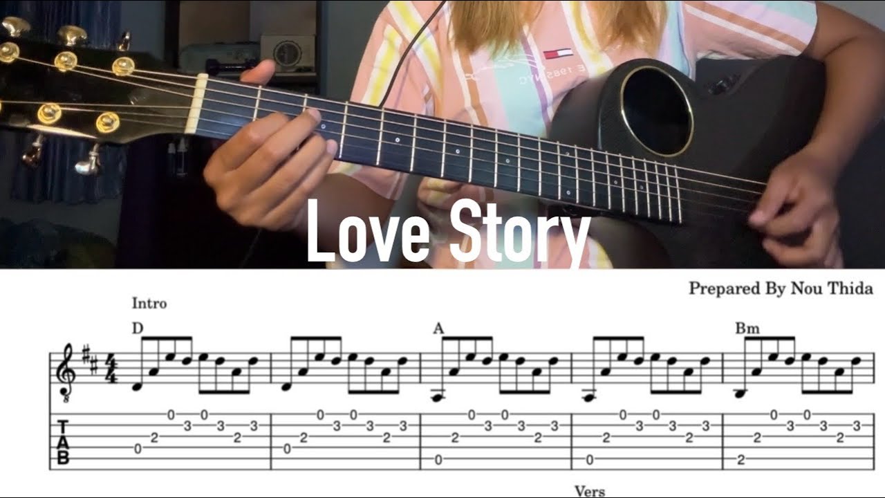 Love Story-Taylor Swift || Guitar TAB - YouTube