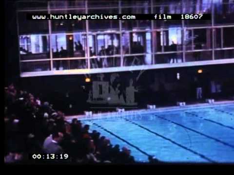 The Opening of a Cardiff Swimming Pool, 1950's - Film 18607 - YouTube