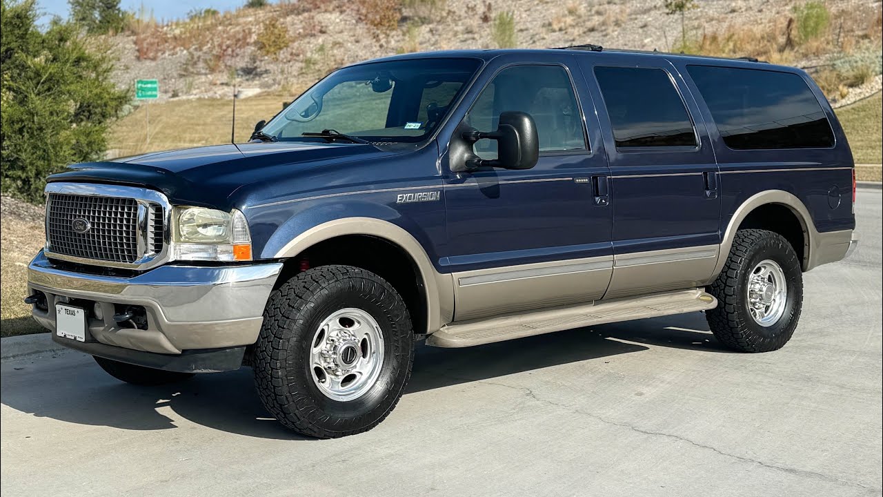 2002 Ford Excursion 4x4 - 7.3L Powerstroke Diesel - Limited ...