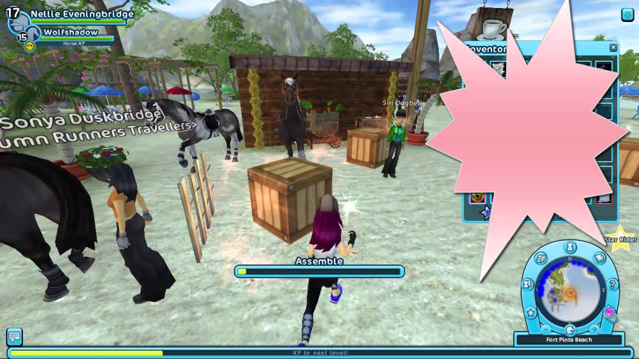 Star Stable Online Doing Fort Pinta quests & daily missions - YouTube