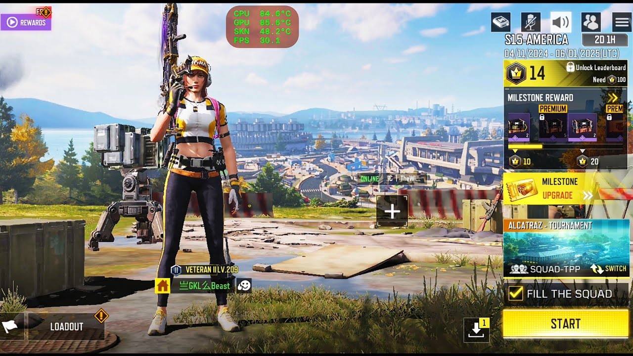 CODM | Poco X6 Pro | Alcatraz Tournament S15 America | Medium Graphics Ultra FPS | 4K 60 Video ...