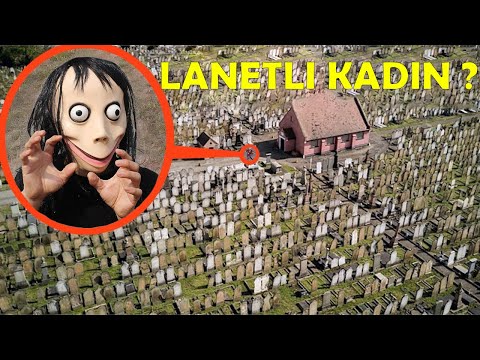 LANETLİ KADIN MEZARLIKTA DRONE KAMERALARINA YAKALANDI !! (Yardım Edin Başım Belada)