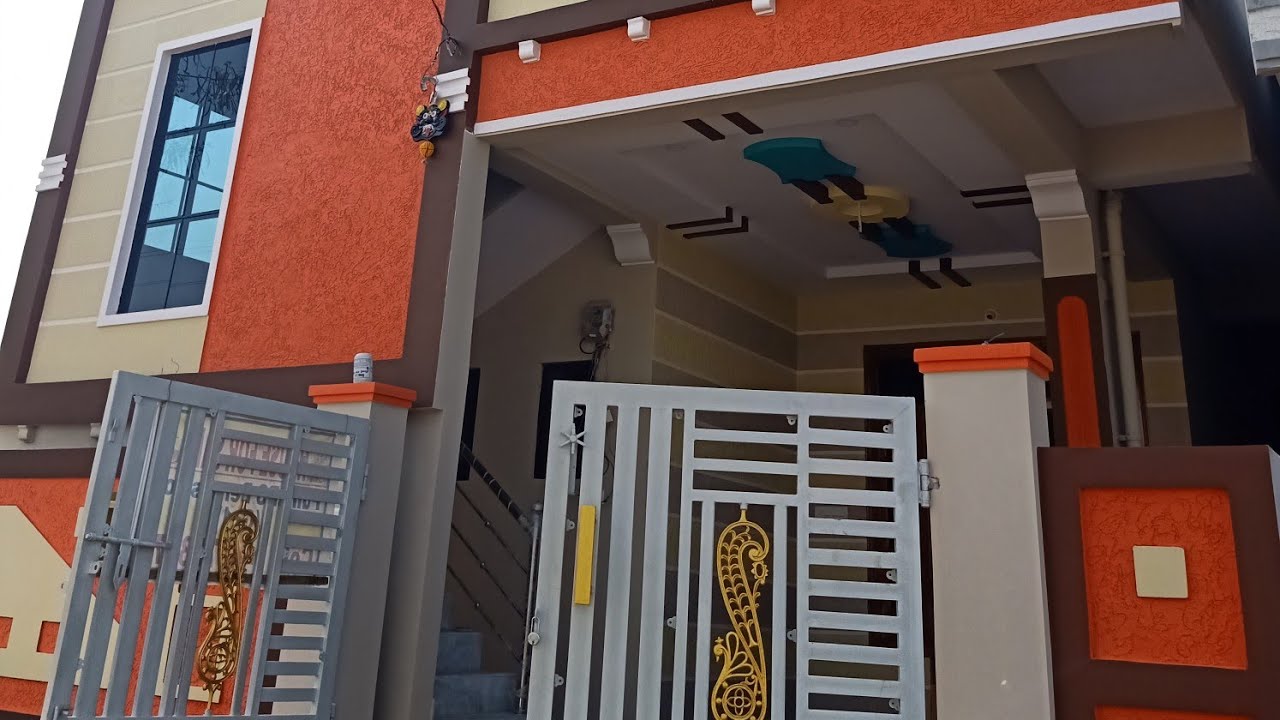 2 BHK G+1 East face House , Model house - YouTube