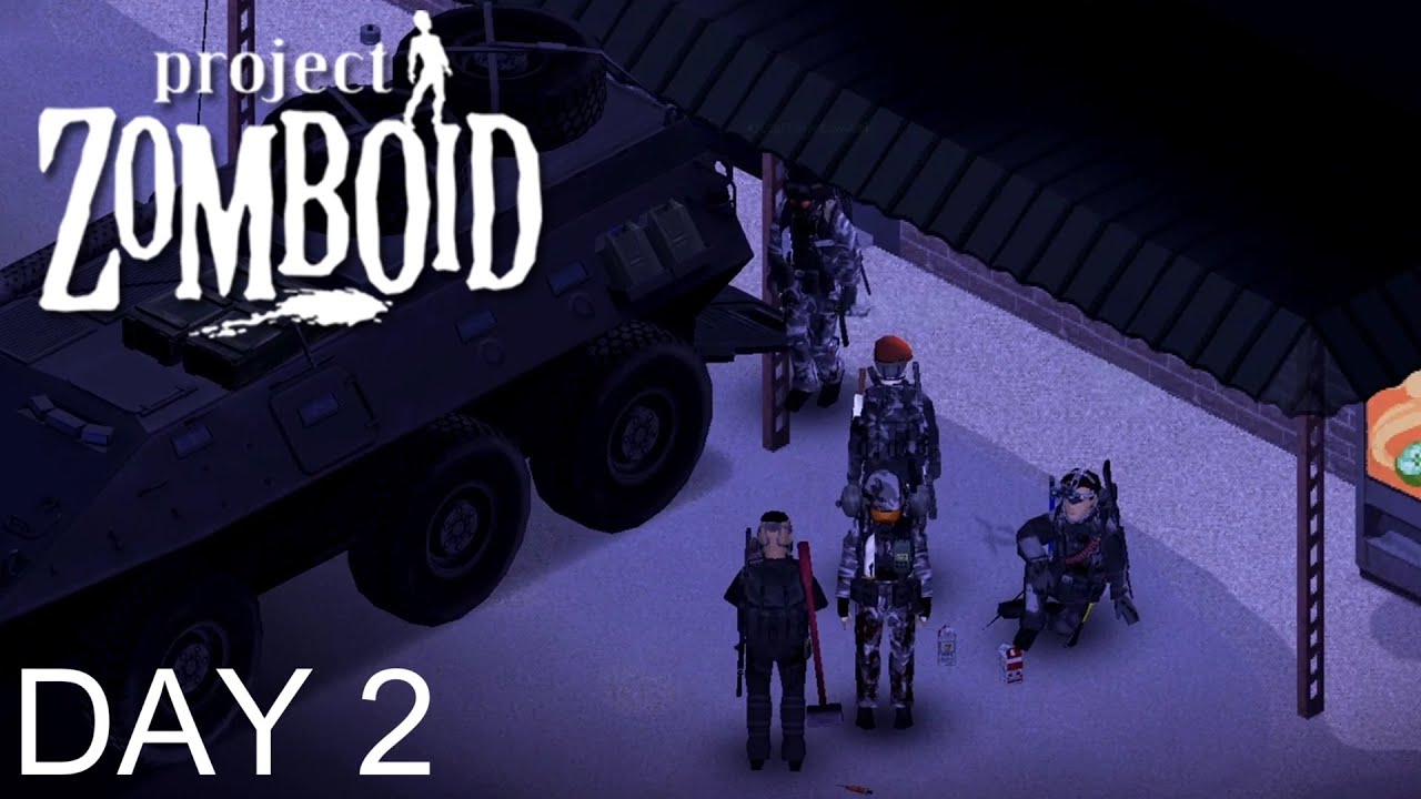 Project Zomboid RP - The Mission - Day 2: Rearm and Resupply - YouTube
