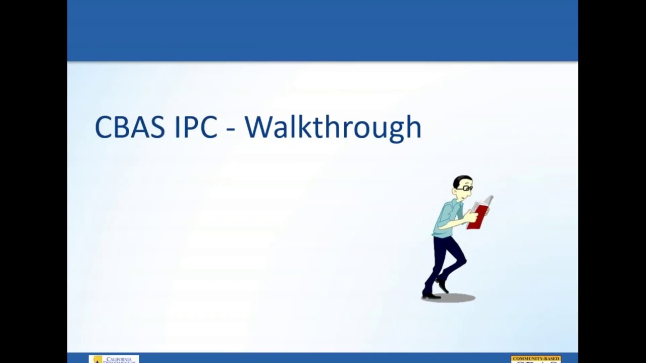 New CBAS Individual Plan of Care (IPC) Training October 3, 2018 - YouTube