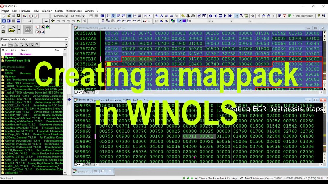 Finding and disabling EGR maps on the Bosch EDC17C50/C56 (BMW/MINI) ECU ...