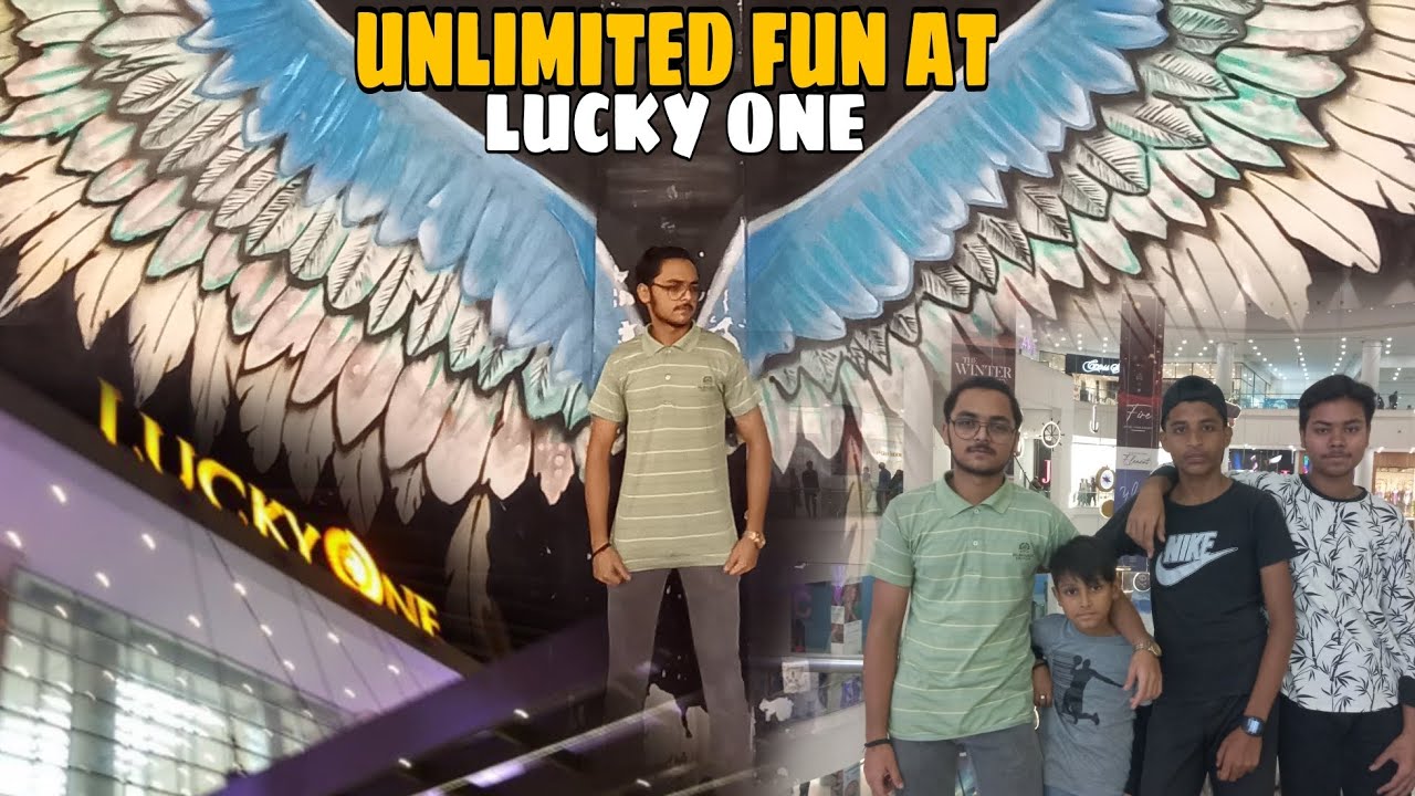 UNLIMITED FUN AT LUCKY ONE MALL 💫 || WITH FRIENDS || VLOG - YouTube
