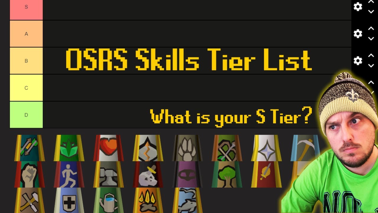 Skills TIER LIST - OSRS - YouTube