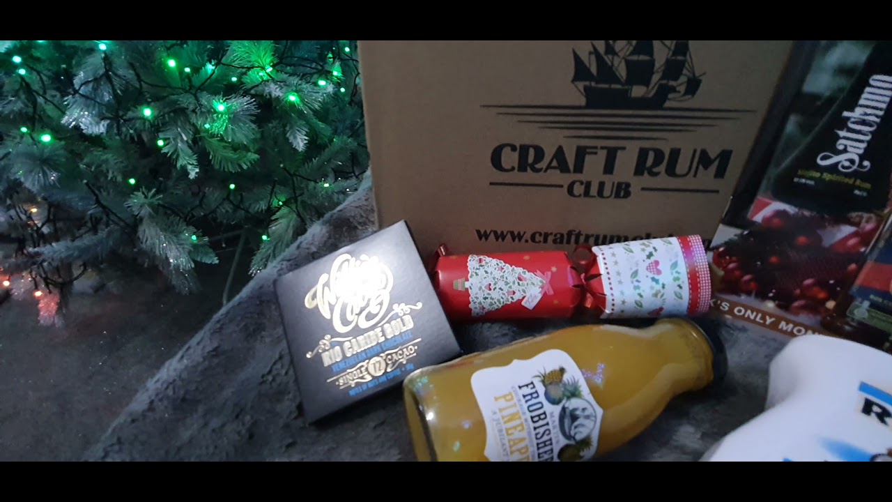 Craft Rum Club December 2021 unboxing - YouTube