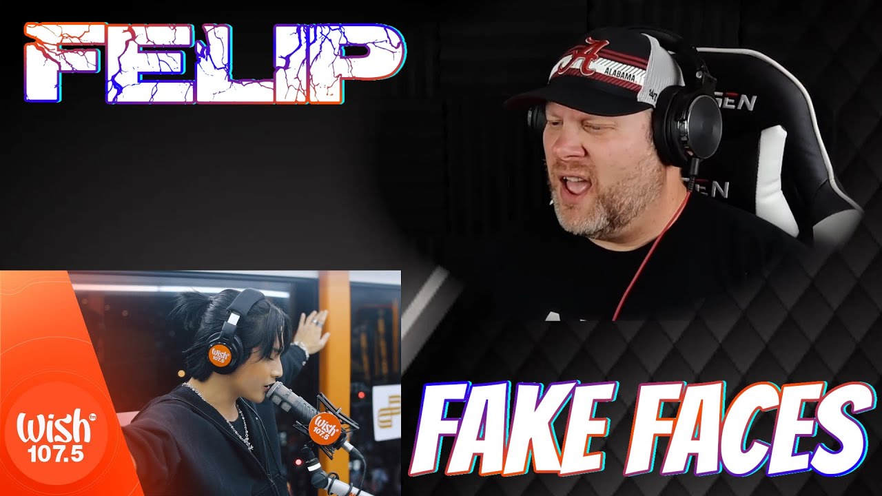 FELIP performs "Fake Faces" LIVE on Wish 107.5 Bus | REACTION - YouTube