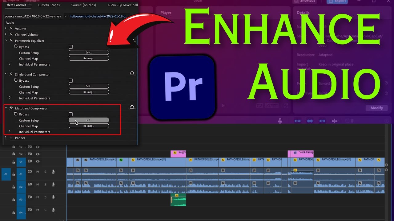 How to Enhance AUDIO in Premiere Pro (2024) - YouTube