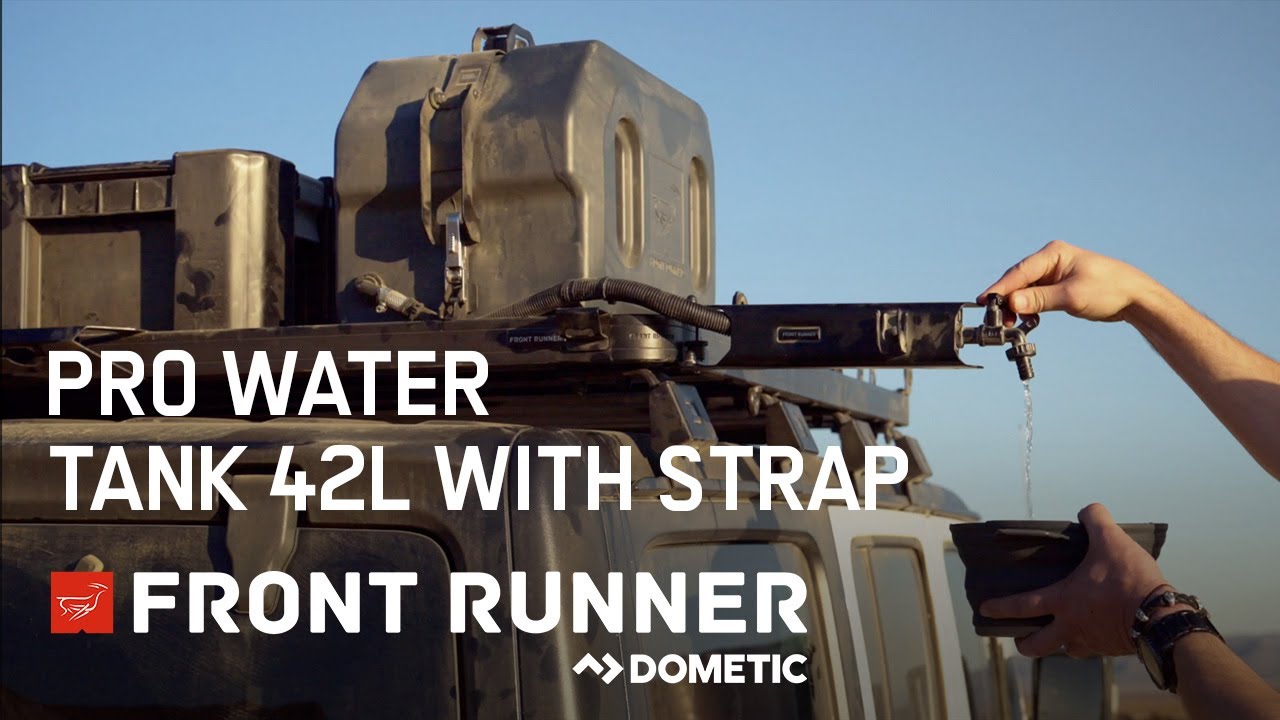 42l Pro Water Tank with Strap - by Front Runner - YouTube