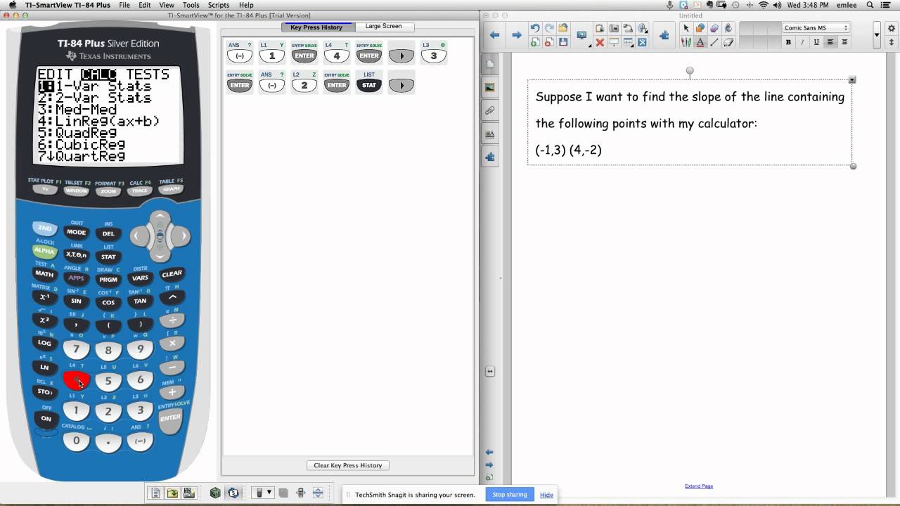 T1 84 slope - YouTube