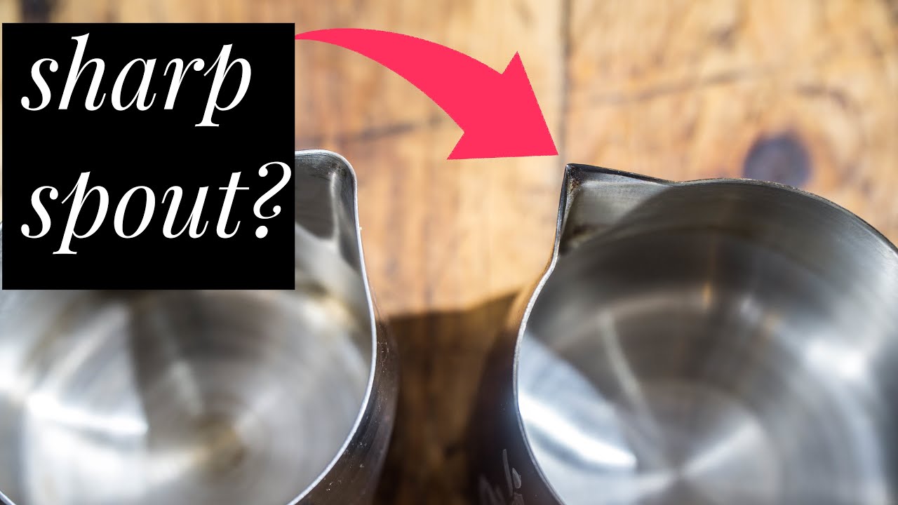 Are Sharp Spouted Pitchers Better than Round Spouted Pitchers? - YouTube