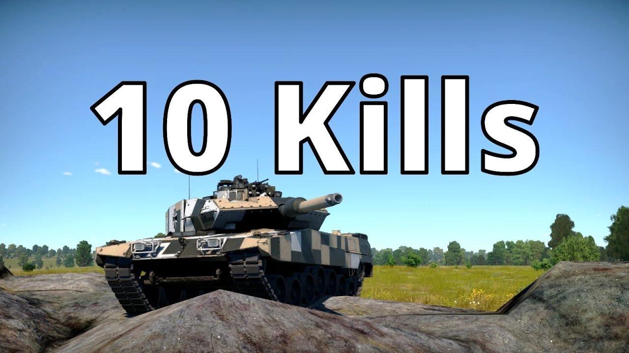Leopard 2A6 and Leopard 2 PSO 10 Kill double Ace Gameplay full length ...