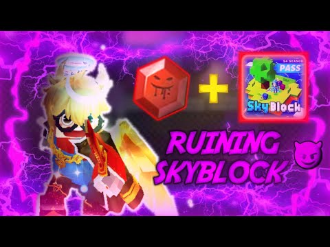 Using BEDWAR Runes In SKYBLOCK | Blockman GO | w/Super Cool Gameplays ...