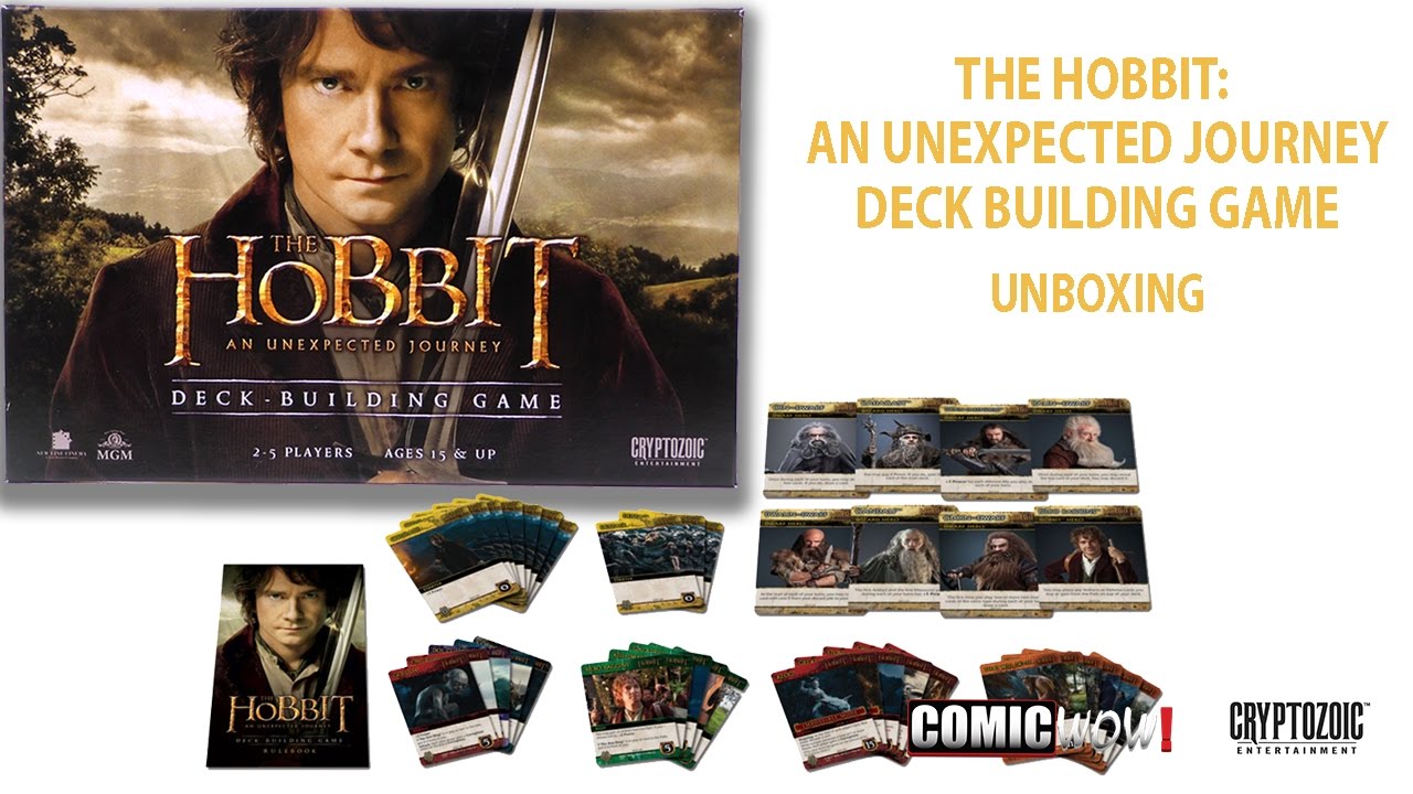 The Hobbit: An Unexpected Journey Deck Building Game - YouTube