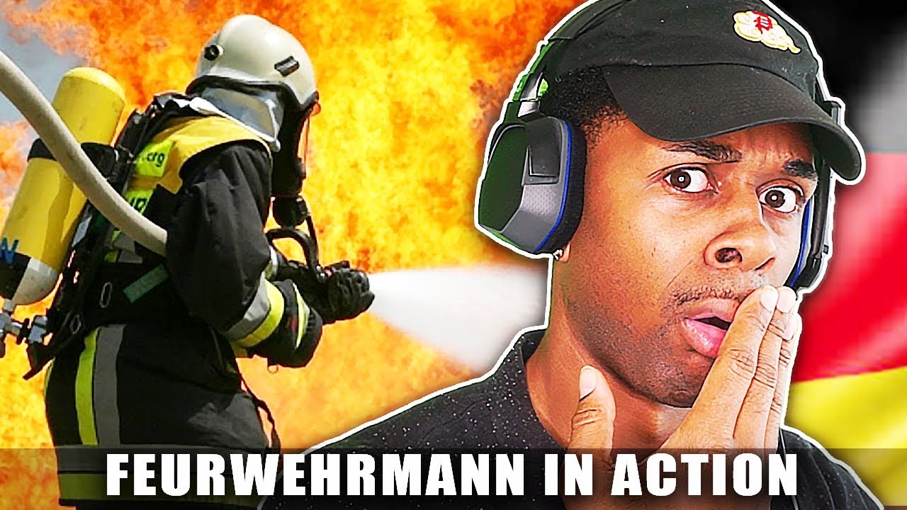 AMERICAN REACTS TO GERMAN FIREFIGHTERS! (FEUERWEHRMANN) - YouTube
