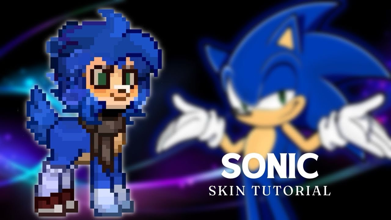 SONIC 💙 Skin Tutorial || Pony Town || - YouTube