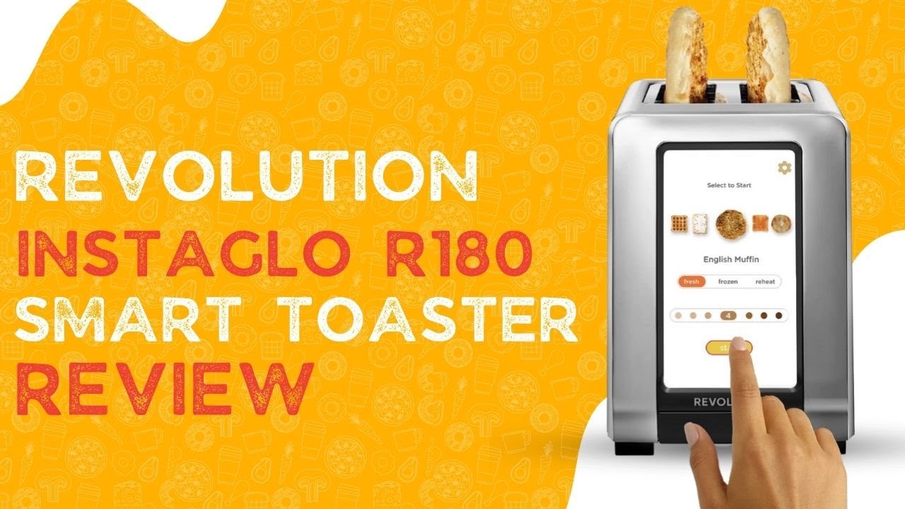 Revolution InstaGLO R180 2-Slice high speed smart Toaster Review - YouTube