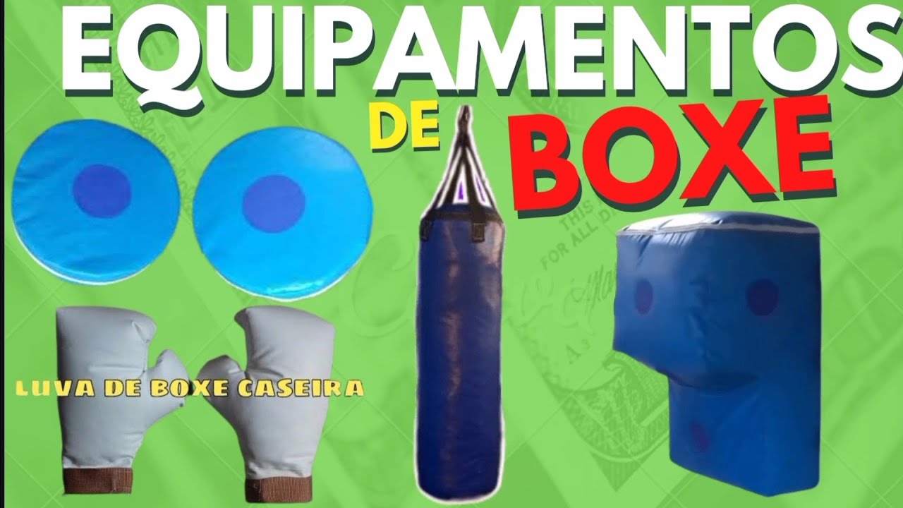como fazer equipamentos de boxe caseiro - YouTube