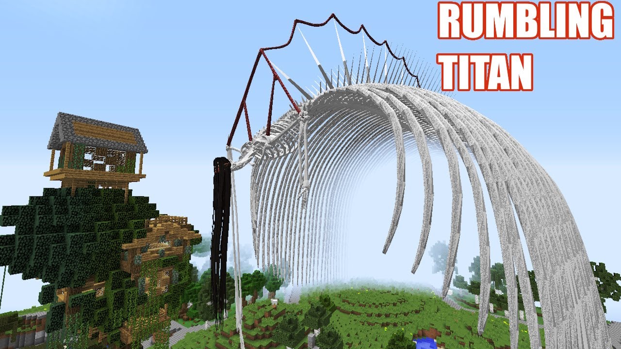 SURVIVING FROM RUMBLING TITAN ARRIVAL in Minecraft - Gameplay Coffin ...