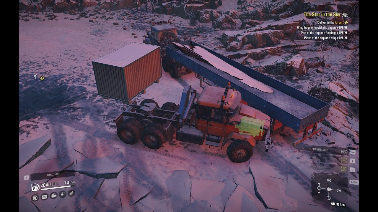 E286 | SnowRunner | Imandra - Found the airplane wing - YouTube