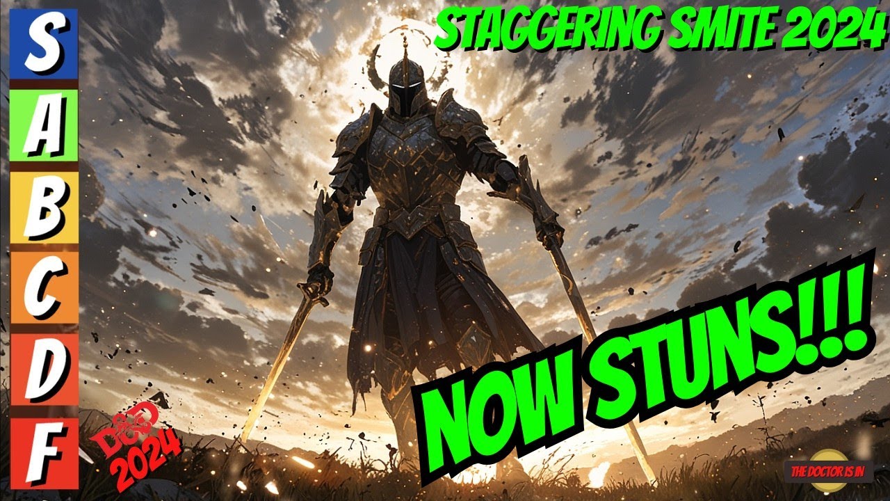 Is the 2024 DnD Spell Staggering Smite The Perfect Spell For Hexblade ...