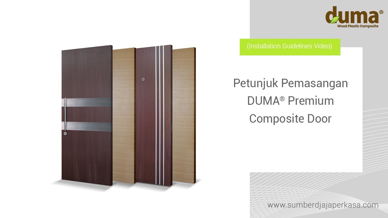 Petunjuk Instalasi / Pemasangan DUMA® Premium Composite Door ...