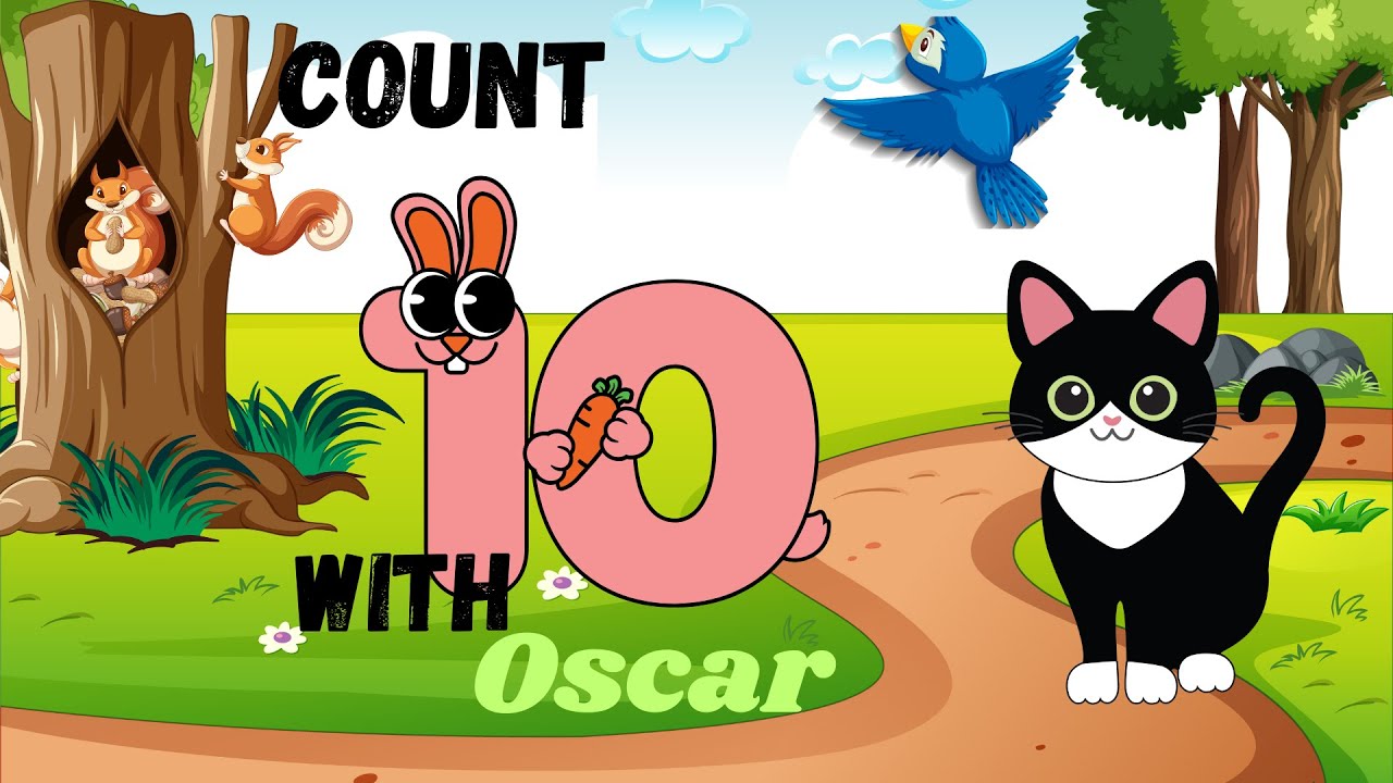 Learning Numbers: Count to 10 with Oscar//Counting Fun - YouTube